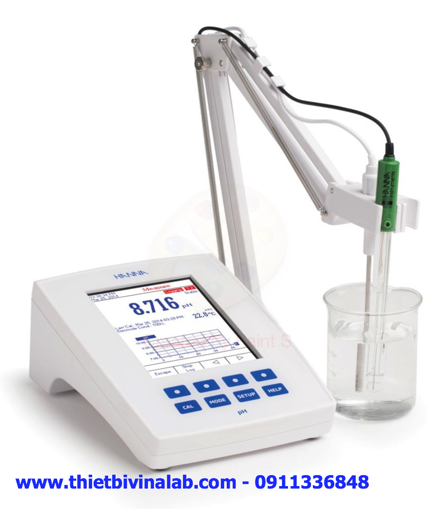 máy đo PH-ORP để bàn Hanna HI5221-02 - THIẾT BỊ VINALAB