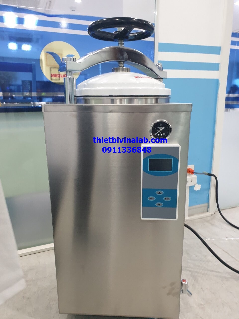 Nồi hấp tiệt trùng 100 lít LS-100HD-Jibimed - THIẾT BỊ VINALAB